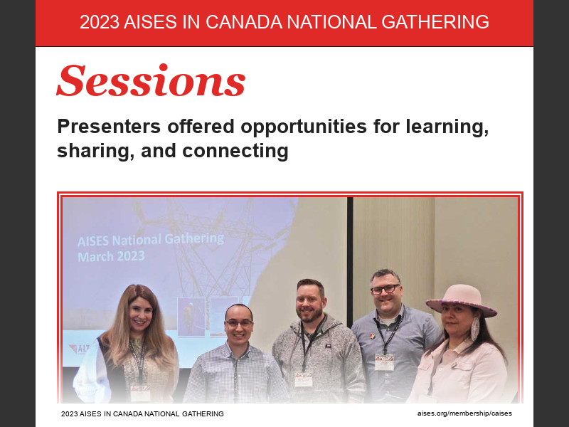 2023 AISES in Canada National GatheringSessions