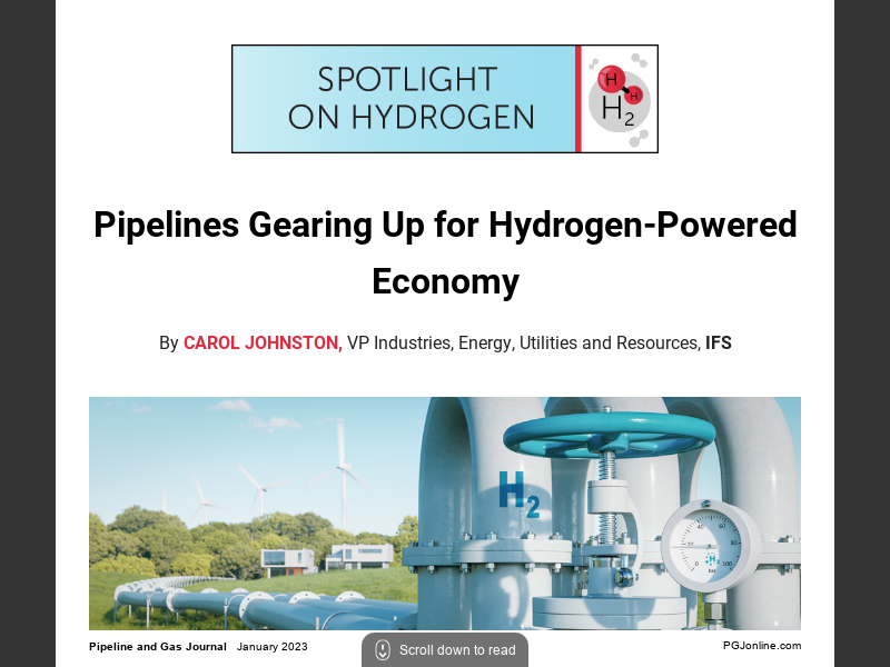 January 2023Pipeline Safety—Green pipeline