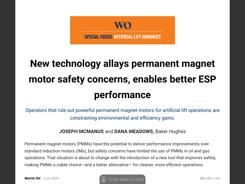 June 2024SF Artificial Lift—McManus (Baker Hughes)